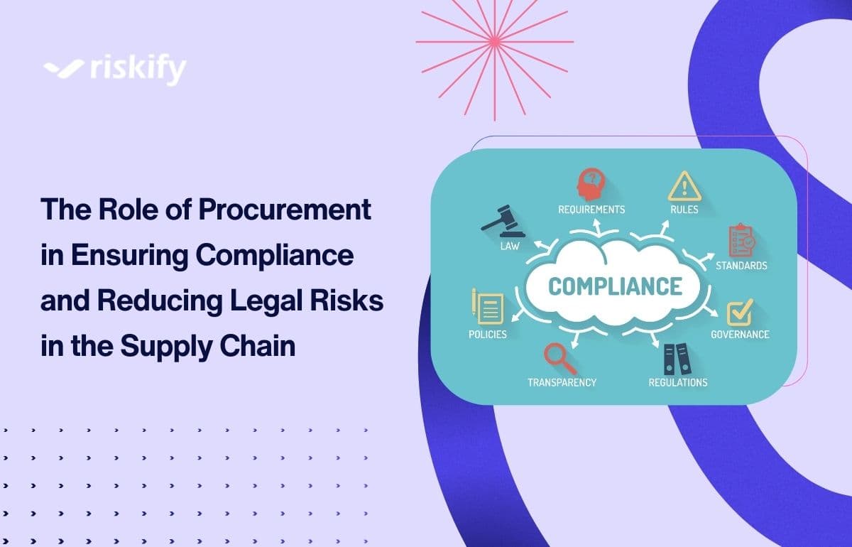 The Role of Procurement in Ensuring Compliance and Reducing Legal Risks ...
